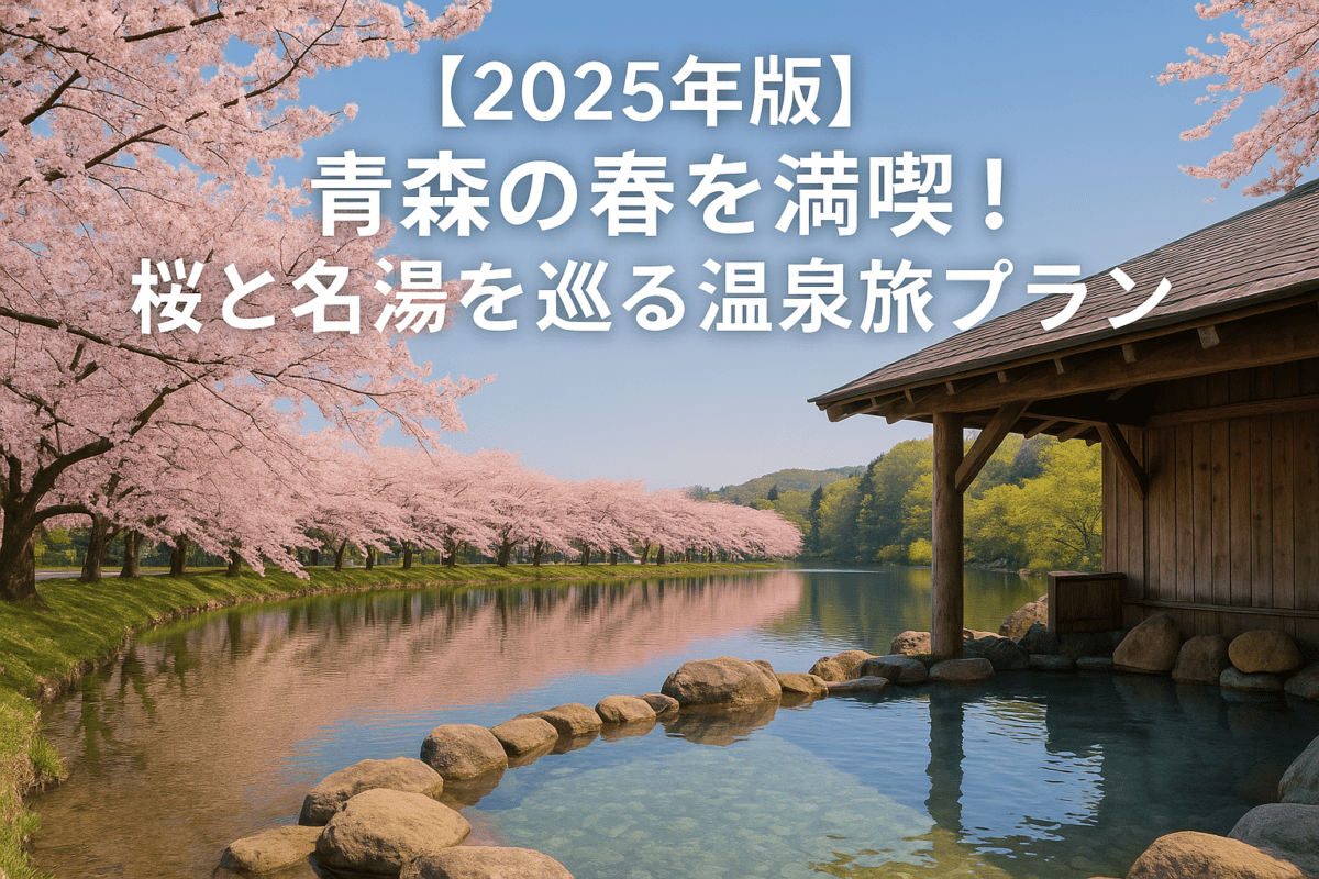 [2026] Enjoy the spring in Aomori!Onsen Trip Plan for Cherry Blossoms ...